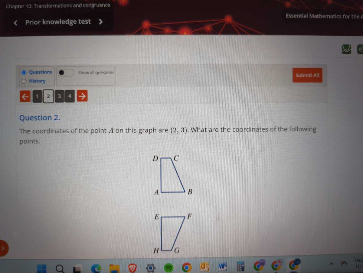 chapter 10 transformations and congruence prior knowledge test ...