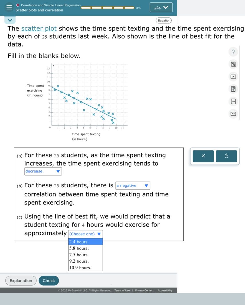 Correlation and Simple Linear Regression Scatter plots and correlation ...