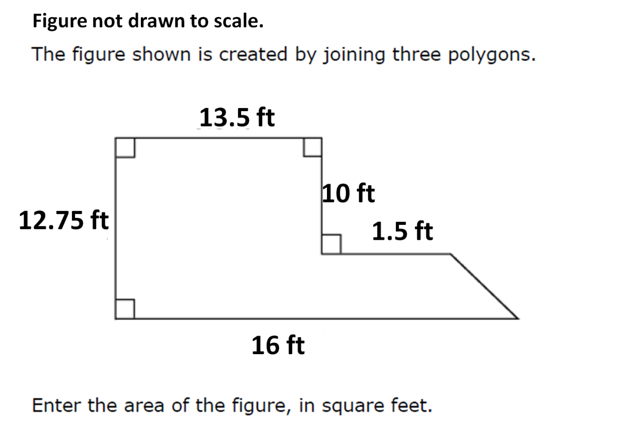 Figure not drawn to scale. The figure shown is created by joining three ...