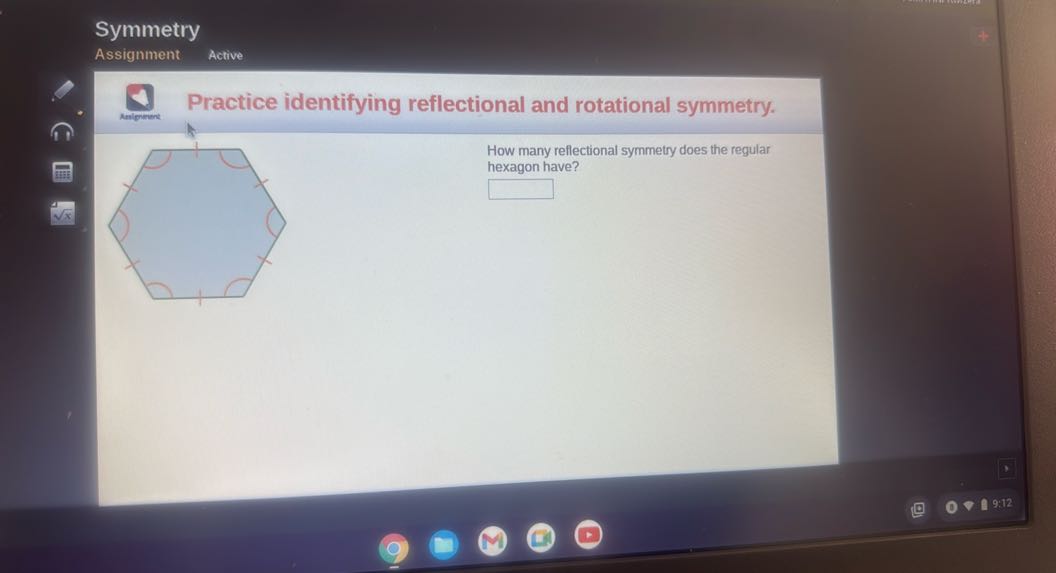 Symmetry Assignment Active Practice identifying reflectional and ...