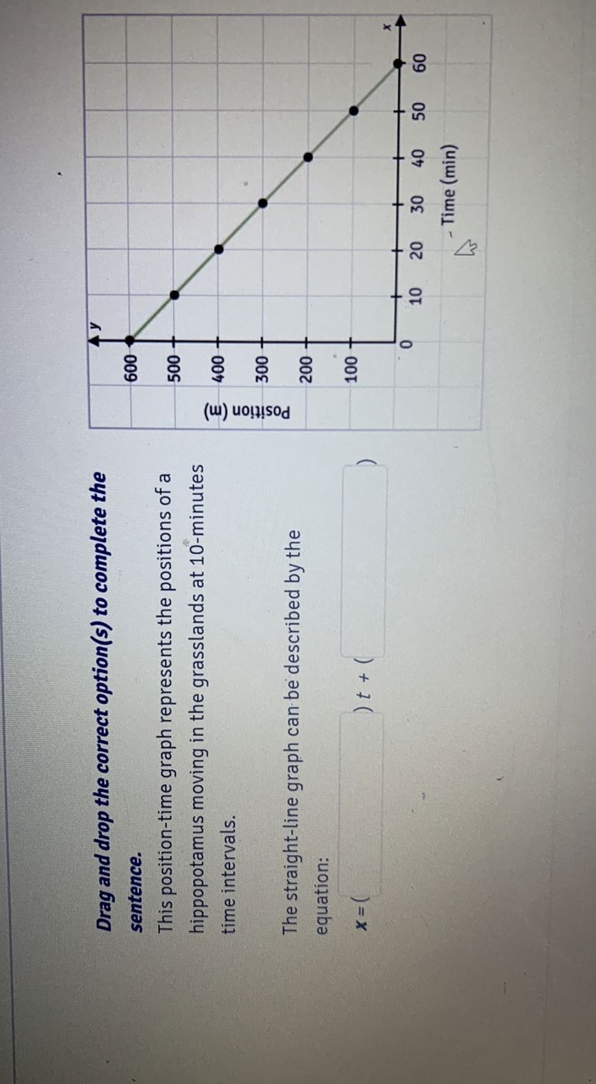 Drag and drop the correct option(s) to complete the sentence. This ...