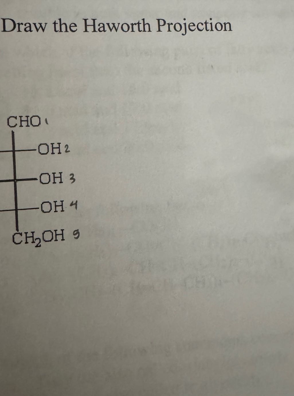Draw the Haworth Projection