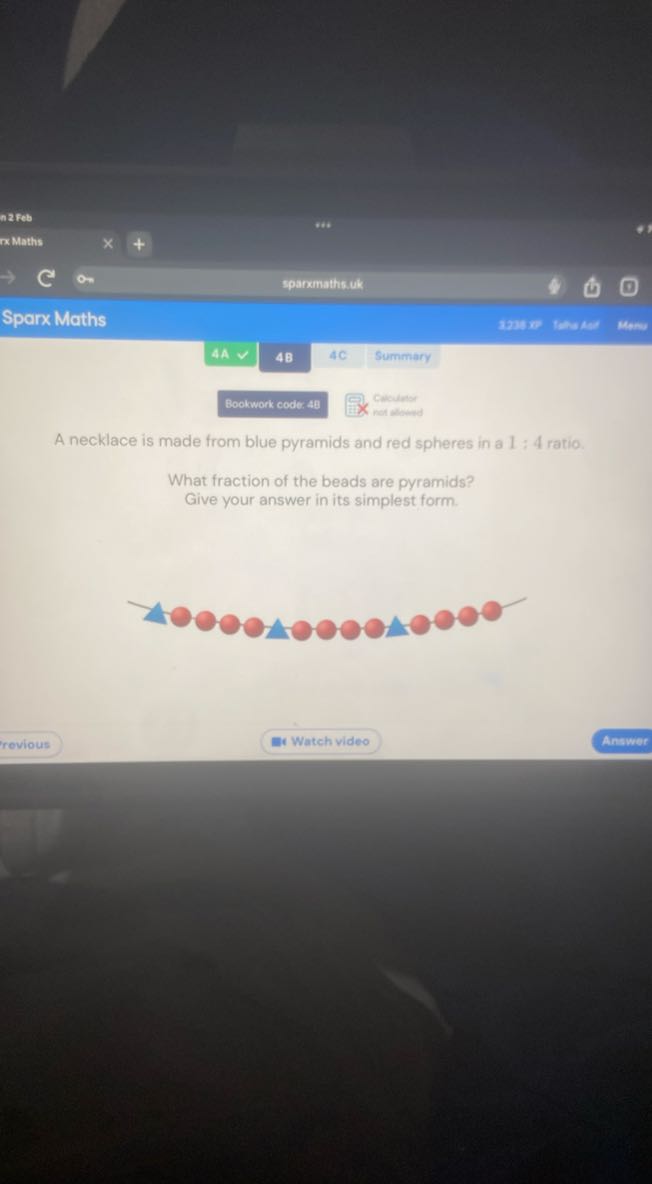 rx Maths sparxmaths.uk Sparx Maths 3298 % 14020 Mens 4A 4B 4 C Summary ...