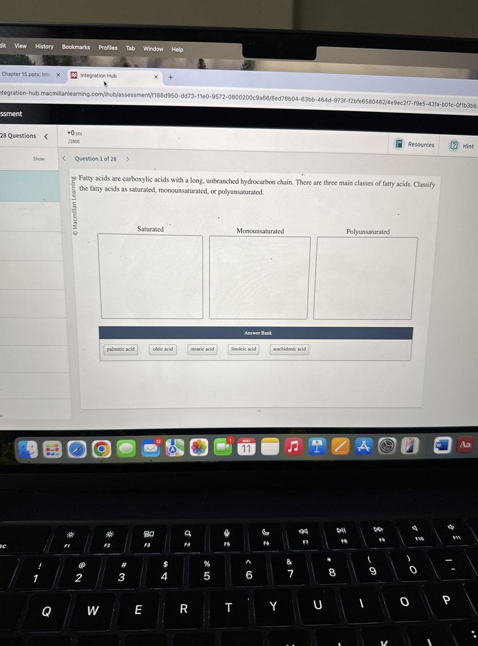 Chapter 15.pptx: Intr Integration Hub tegration-hub.macmillanlearning.com/ihub/assessment ...