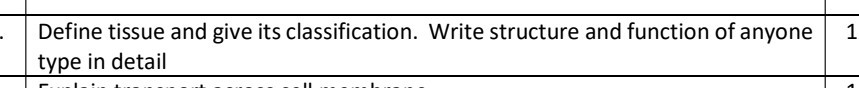 define tissue and give its classification write structure and function ...