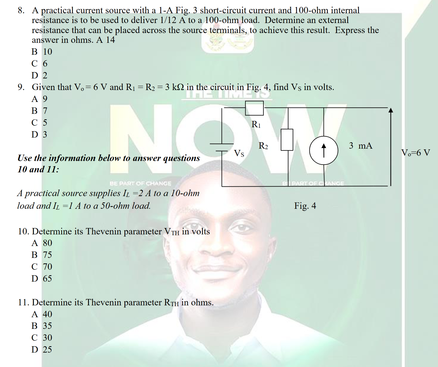 8. A practical current source with a 1-A Fig. 3 short-circuit current ...