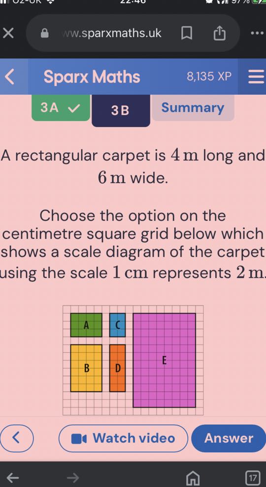 [GET ANSWER] ww.sparxmaths.uk Sparx Maths 8,135 XP 3A 3B Summary A ...