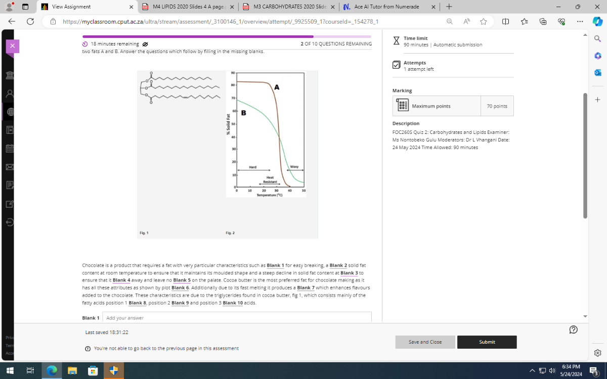 SOLVED: View Assignment M4 LIPIDS 2020 Slides 4 A page. M3 ...