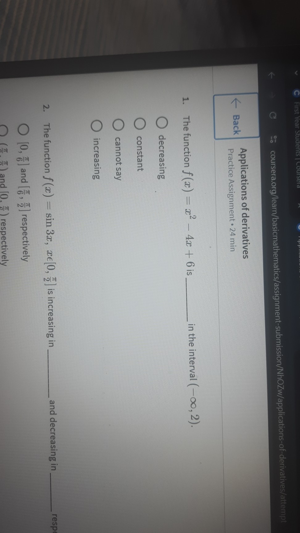first year students coursera courseraorglearnbasicmathematicsassignment ...