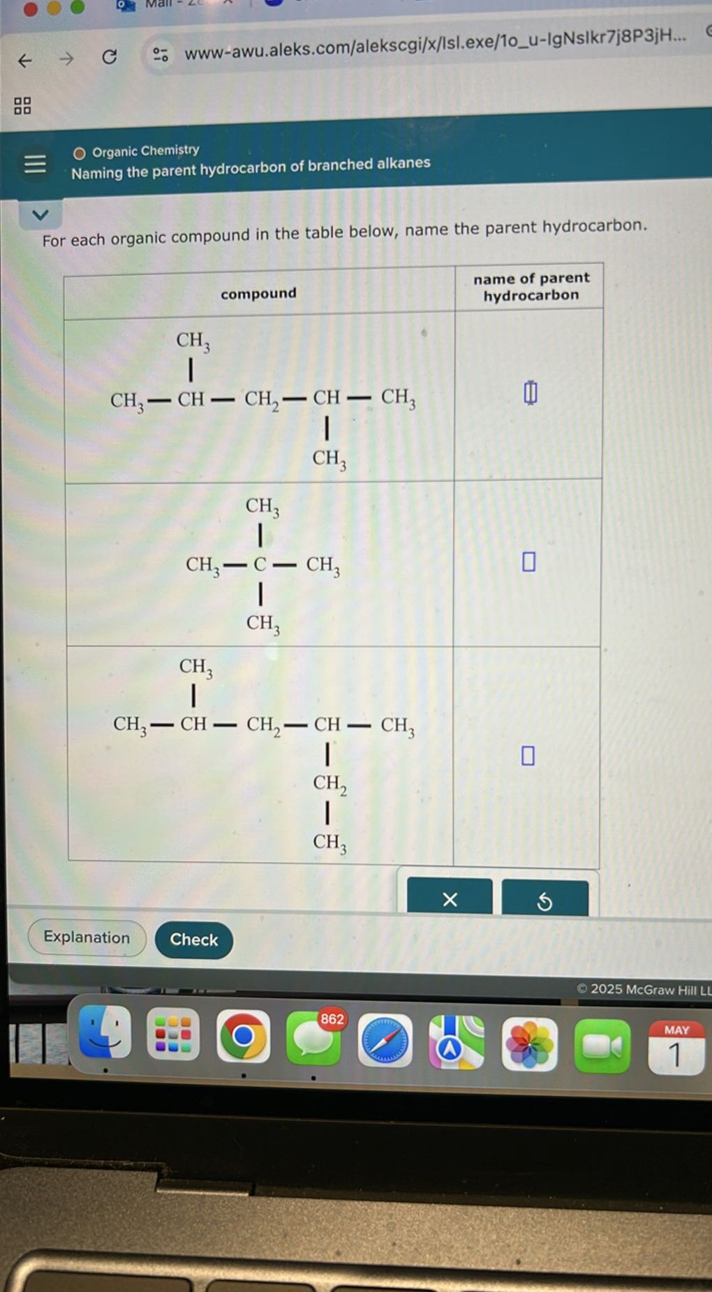 ?- www-awu.aleks.com/alekscgi/x/lsl.exe/10u-IgNsIkr7j8P3jH... Organic ...
