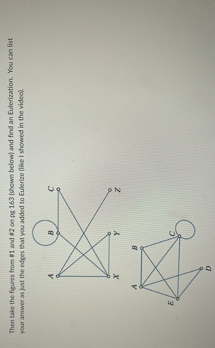 Then take the figures from #1 and #2 on pg 163 (shown below) and find ...