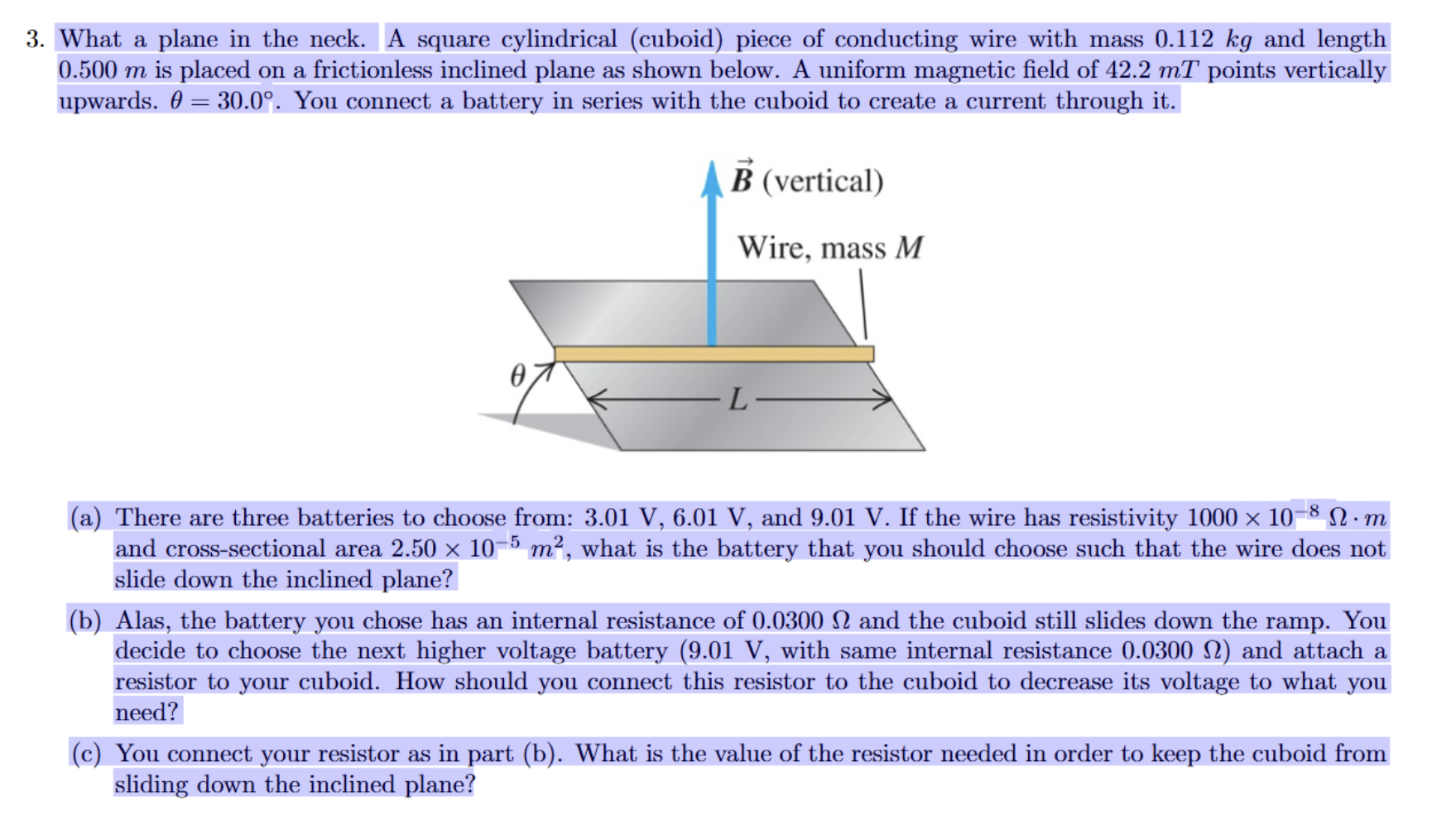 3 what a plane in the neck a square cylindrical cuboid piece of ...