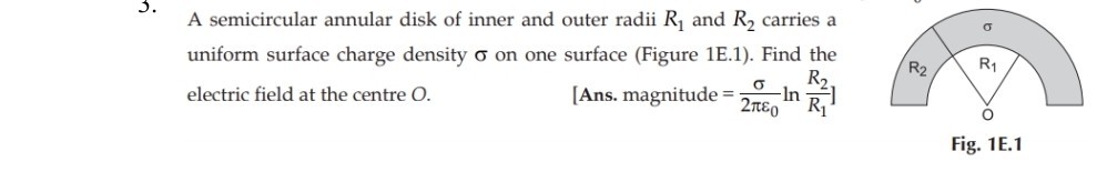 5 a semicircular annular disk of inner and outer radii r1 and r2 ...