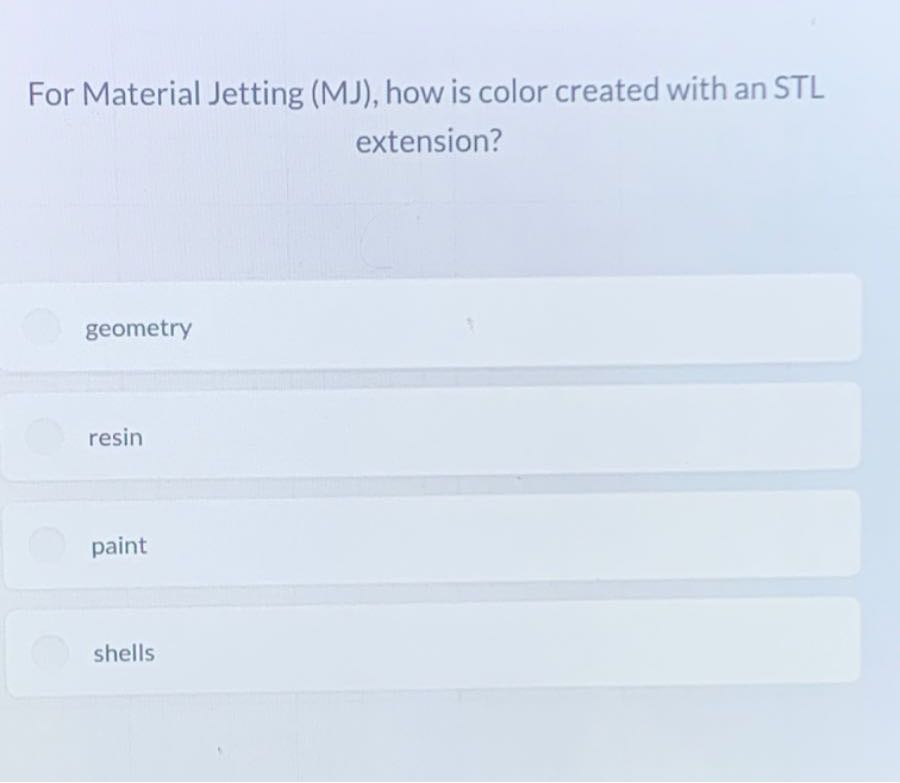 For Material Jetting (MJ), how is color created with an STL extension ...