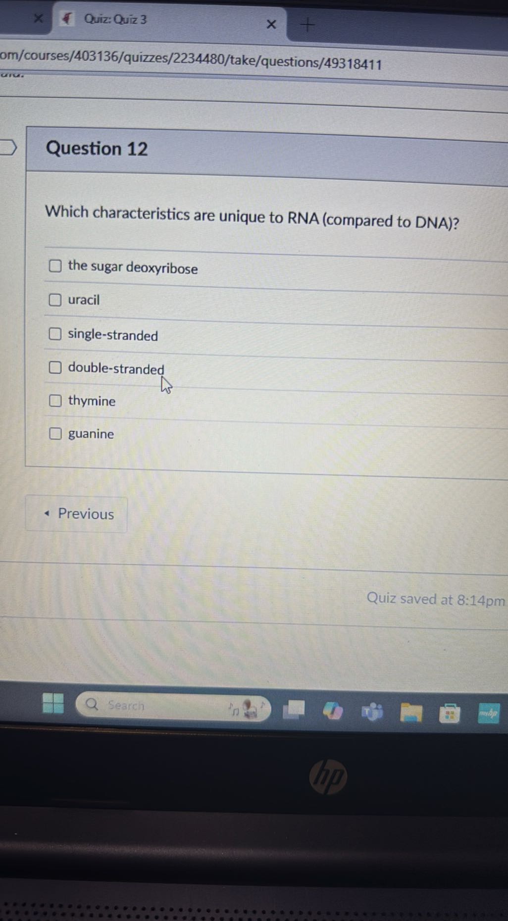 Quiz: Quiz 3 om/courses/403136/quizzes/2234480/take/questions/49318411 ...