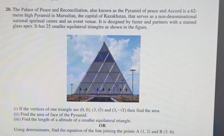 20. The Palace of Peace and Reconciliation, also known as the Pyramid ...