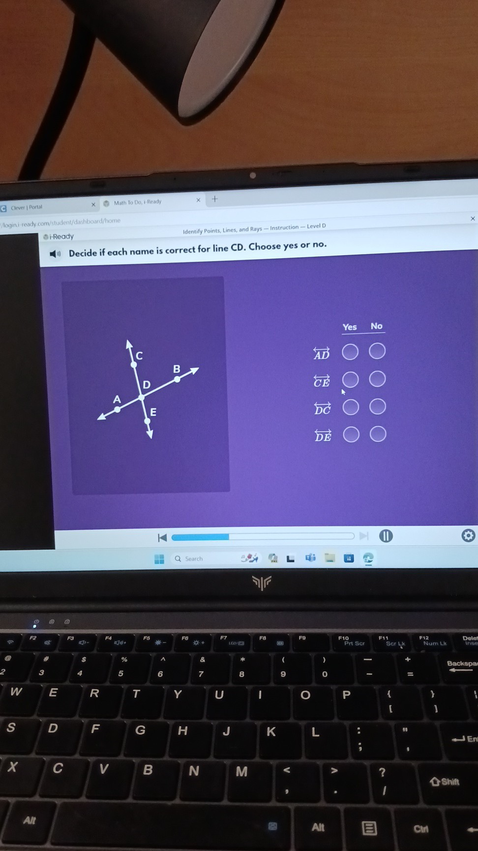 Clever I Portal Math Io Do, i-Ready logini ready com/student/dashboard/home Identify Points ...