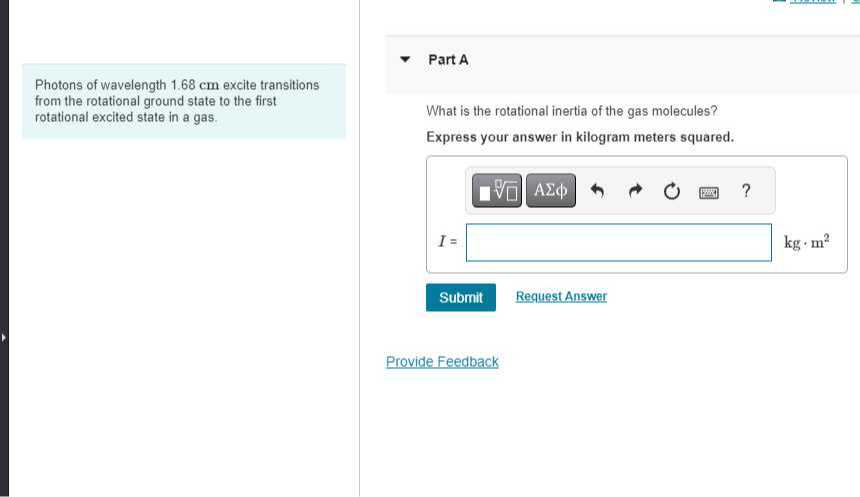 Photons of wavelength 1.68 cm excite transitions from the rotational ...