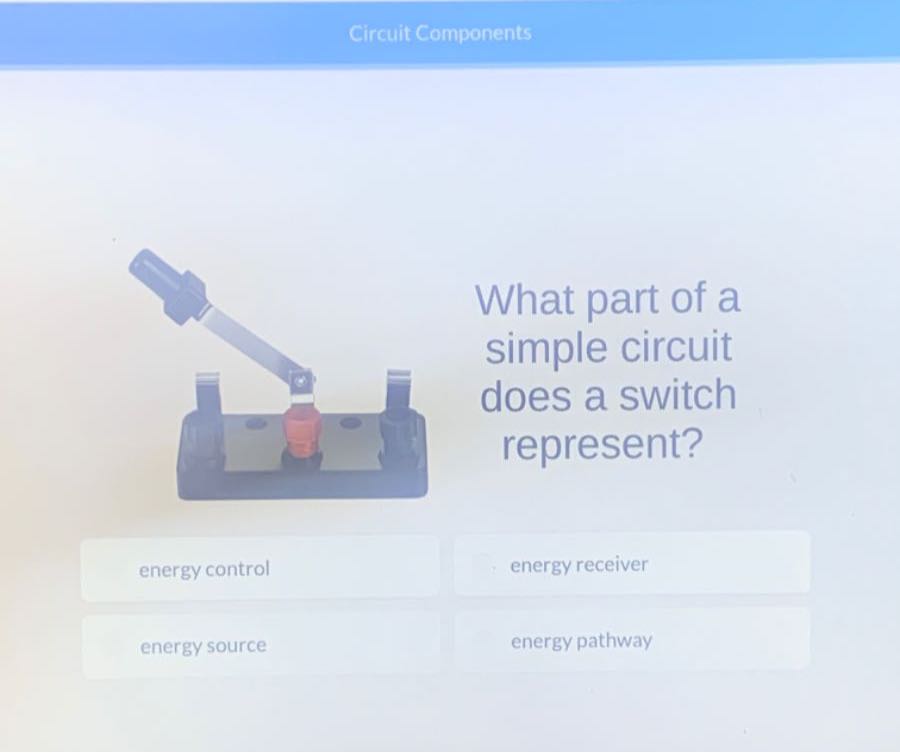 circuit components what part of a simple circuit does a switch ...