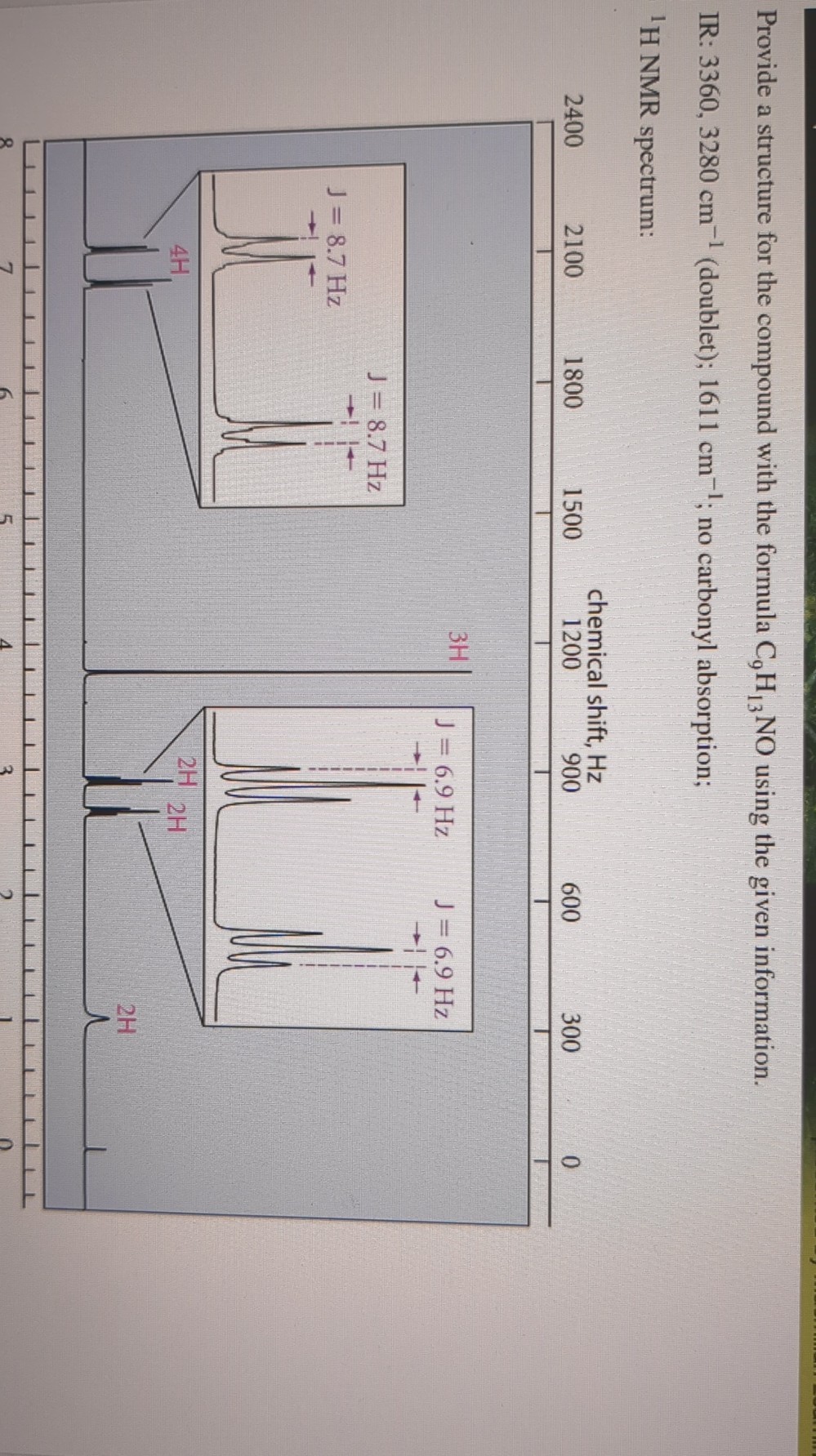 Provide a structure for the compound with the formula...