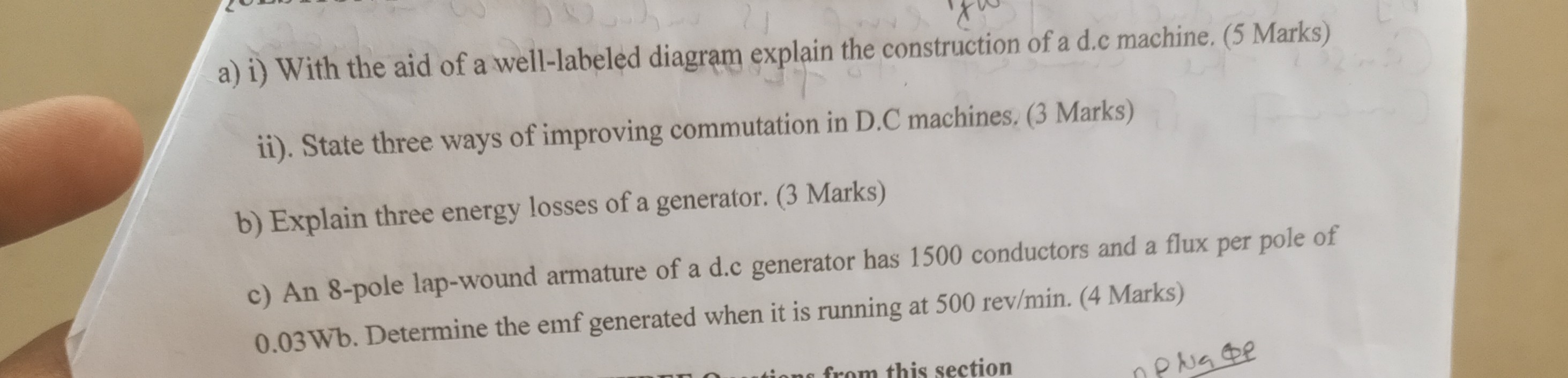 a i with the aid of a well labeled diagram explain the construction of ...