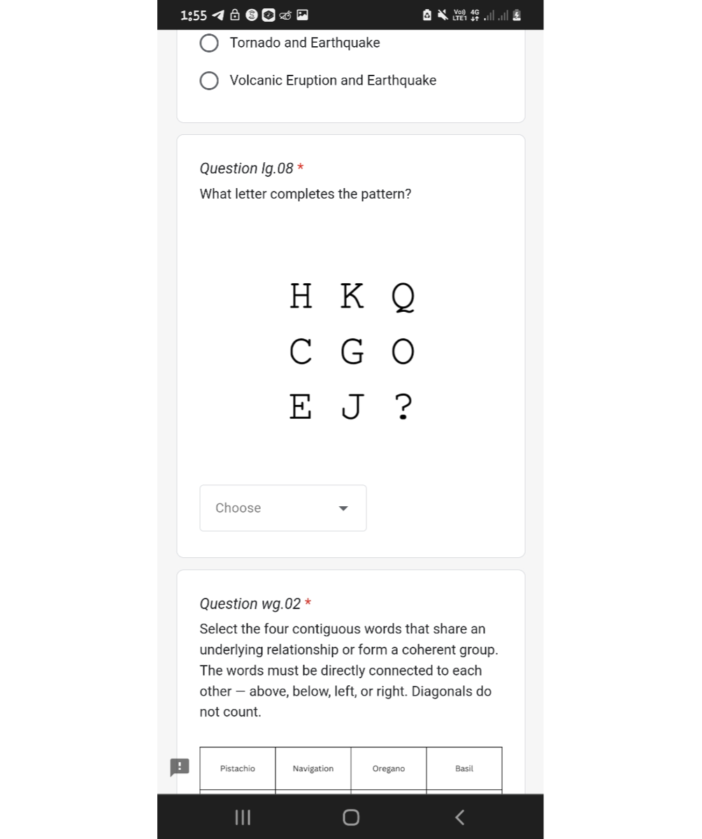 Tornado and Earthquake Volcanic Eruption and Earthquake Question Ig.08 ...