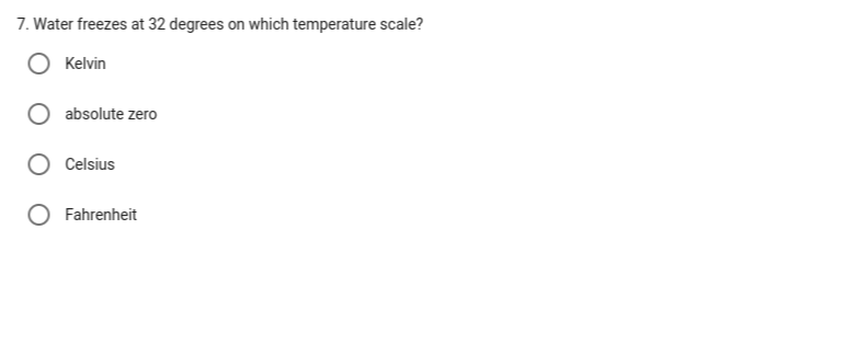 VIDEO solution: 7. Water freezes at 32 degrees on which temperature ...