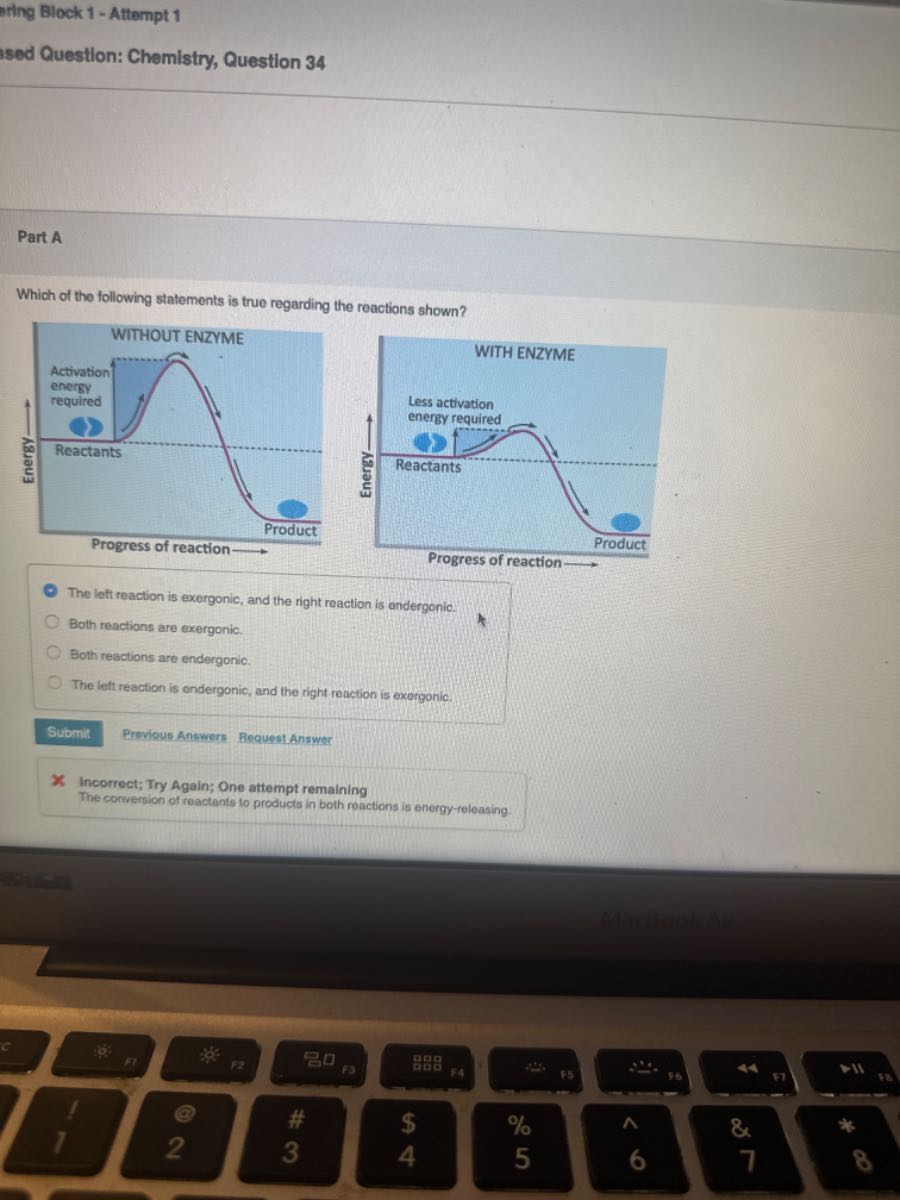 Pring Block 1 - Aftempt 1 sed Question: Chemistry, Question 34 Part A Which of the following ...