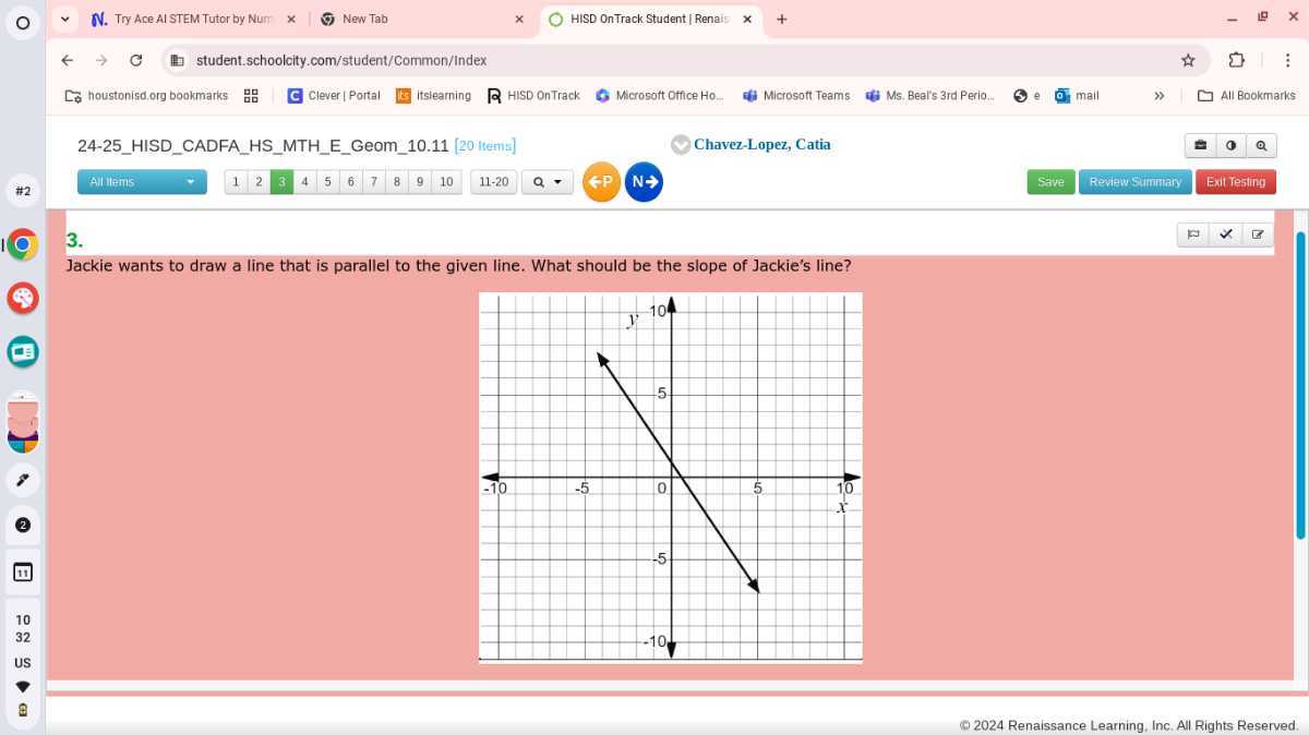 n try ace ai stem tutor by num new tab hisd ontrack student renais ...