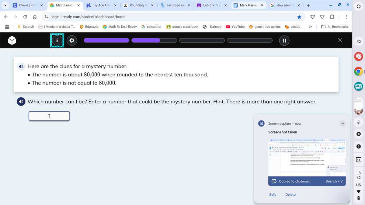 Clever / Por Math Lesso N. Try AceAls Rounding | securlypass: Lab 6.5 ...