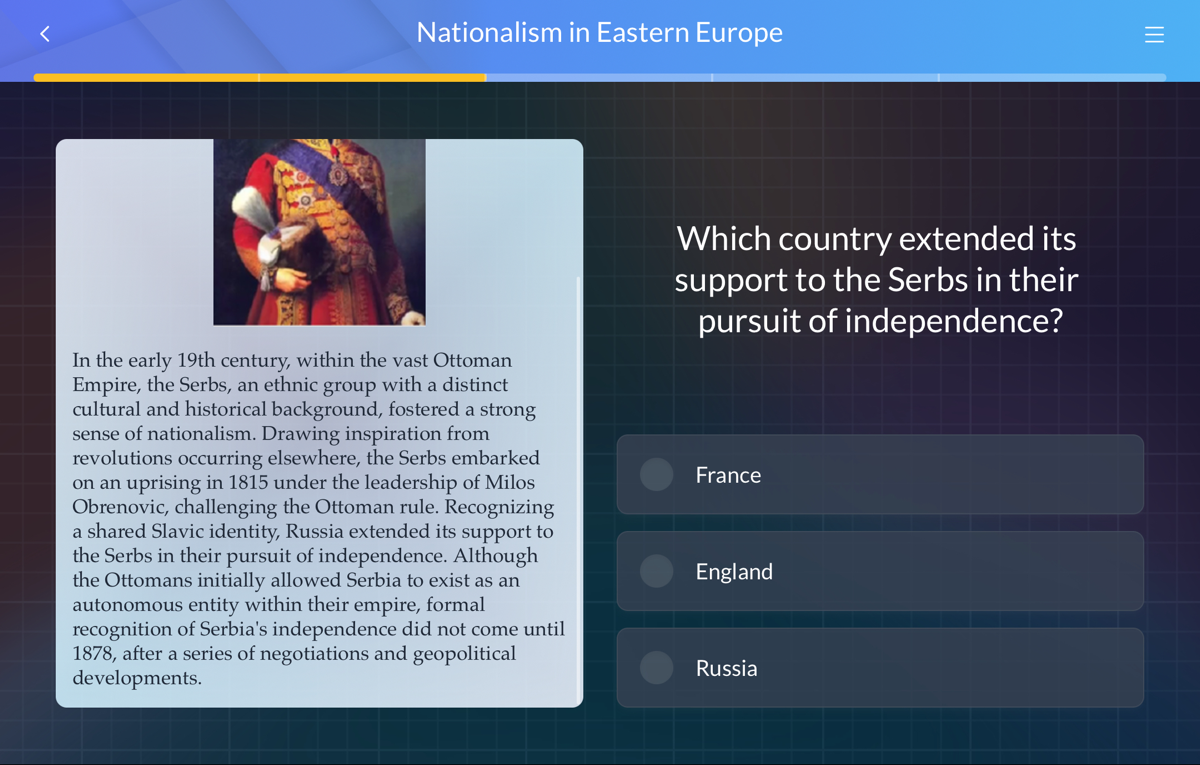 SOLVED: Nationalism in Eastern Europe Which country extended its ...