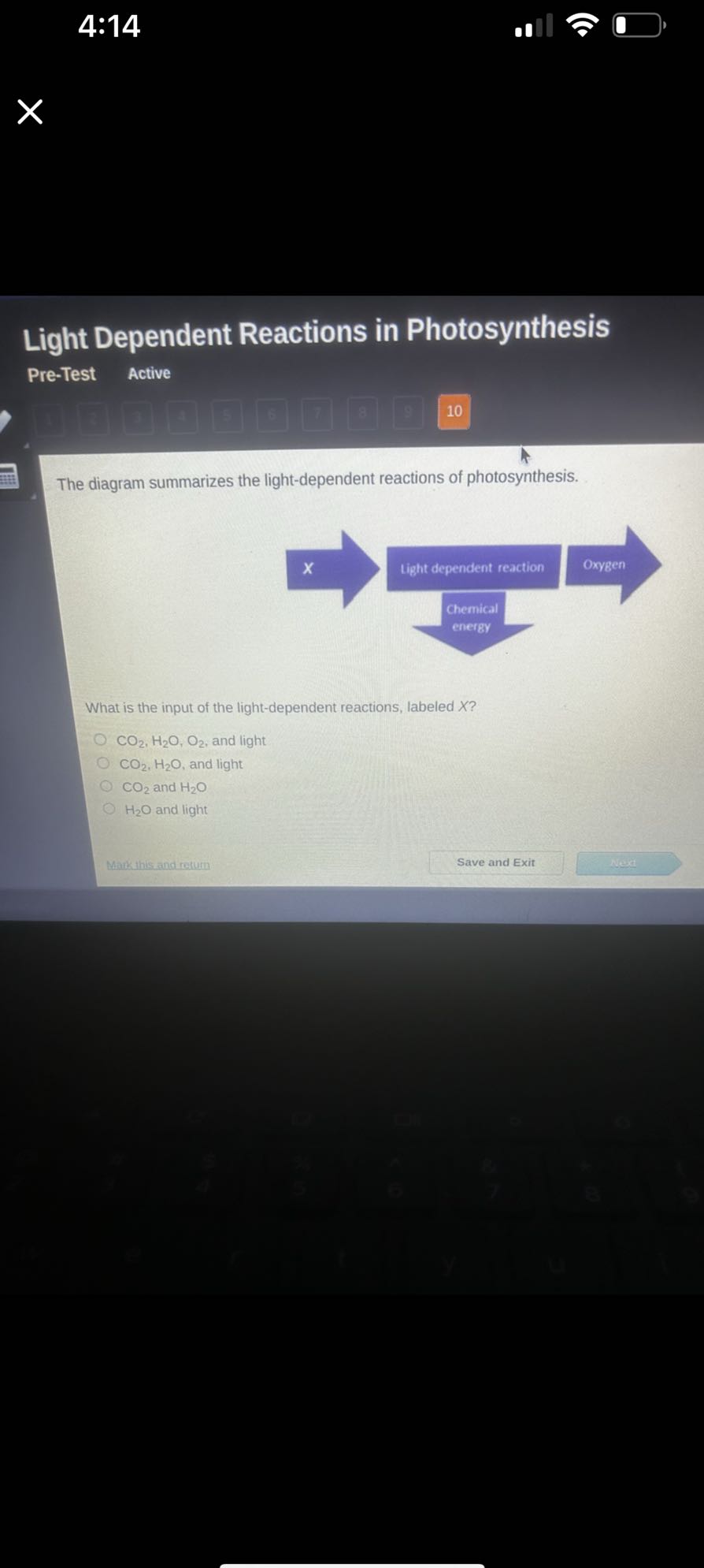 4:14 Light Dependent Reactions in Photosynthesis Pre-Test Active 10 The ...
