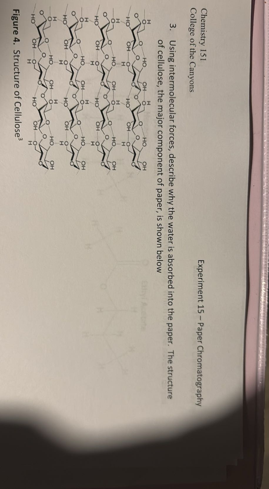Chemistry 151 College of the Canyons Experiment 15 - Paper ...
