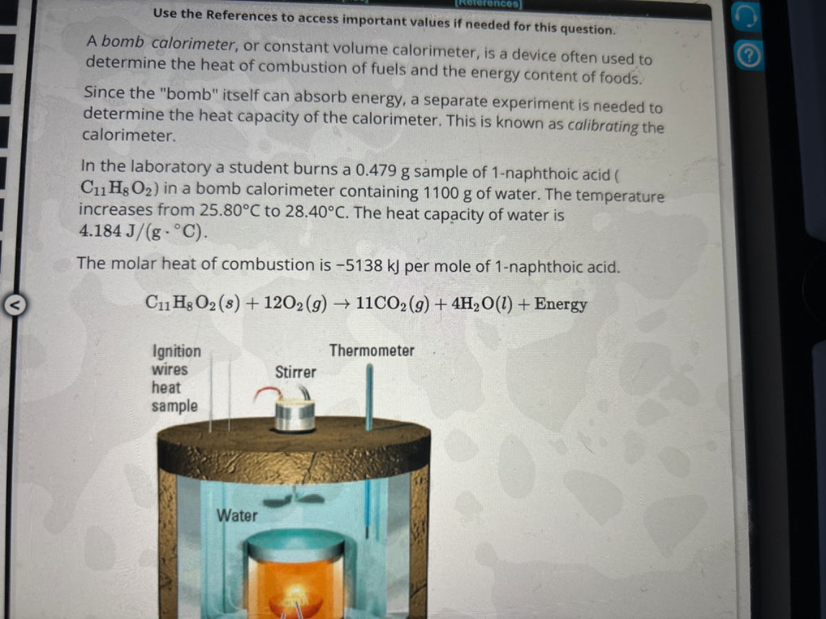 Use the References to access important values if needed for this ...