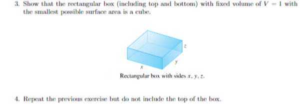 3 show that the rectangular box including top and bottom with fixed ...