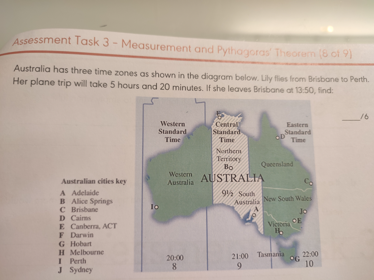 Assessment Task 3 - Measurement and Pythagoras' Theorem (8 of 9 ...