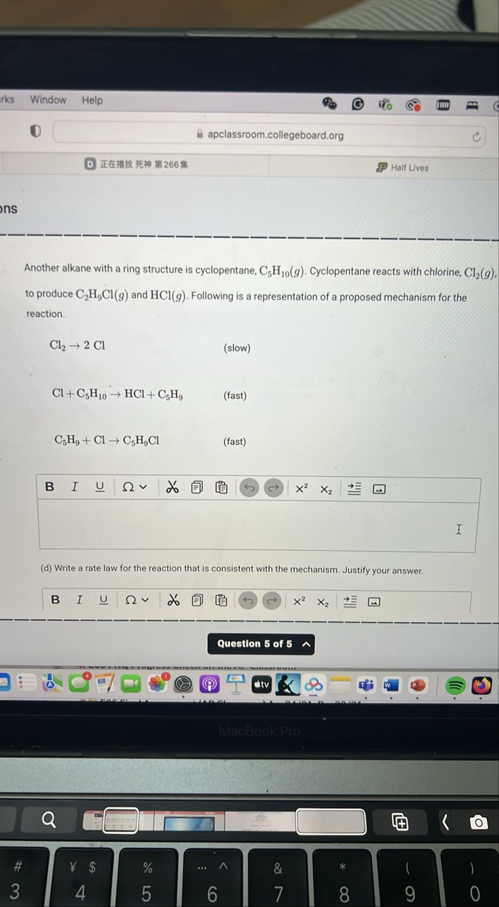 rks Window Help apclassroom?collegeboard?org ??????? 266 ? Half Lives ...