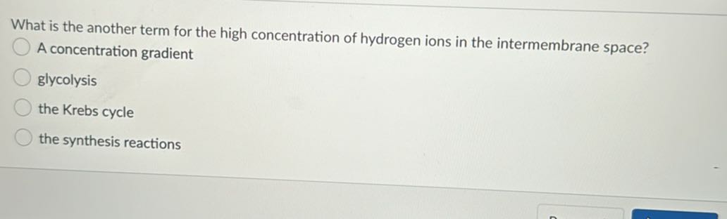 What is the another term for the high concentration of hydrogen ions in ...