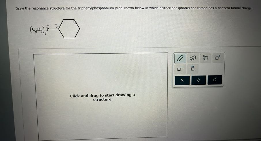 [GET ANSWER] Draw the resonance structure for the triphenylphosphonium ...