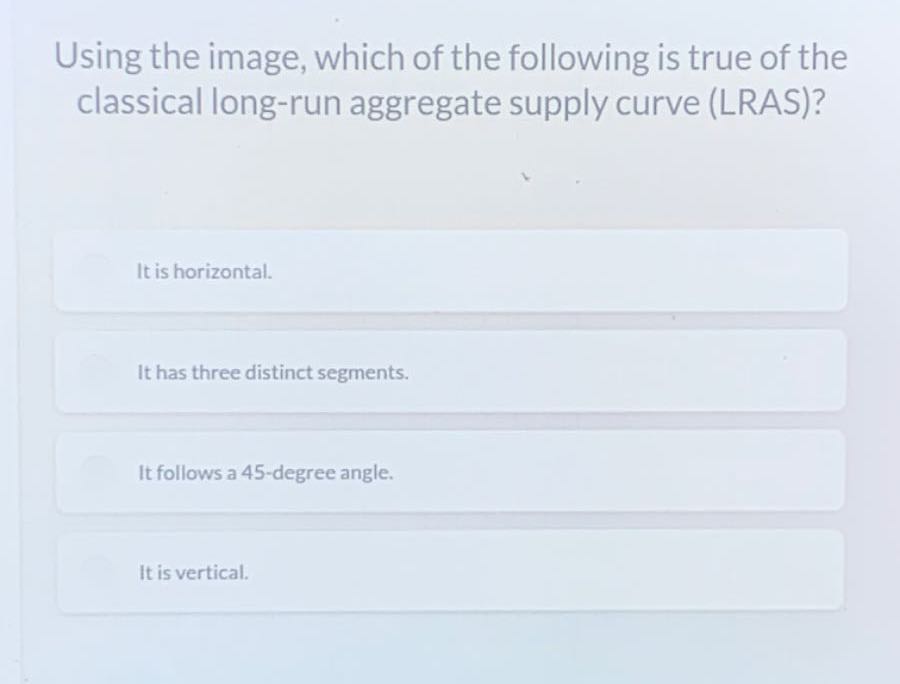 Using the image, which of the following is true of the classical long ...