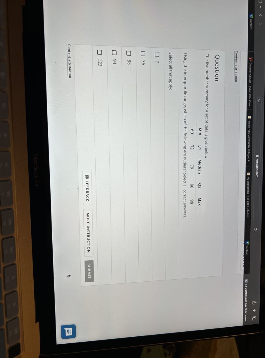 knewton.com Content Discover Groups - Indian Hills Com... Indian Kills ...