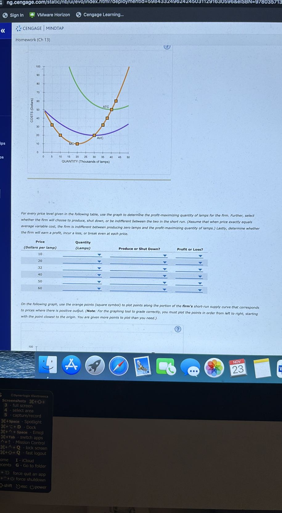 Sign In VMware Horizon Cengage Learning... CENGAGE | MINDTAP Homework ...