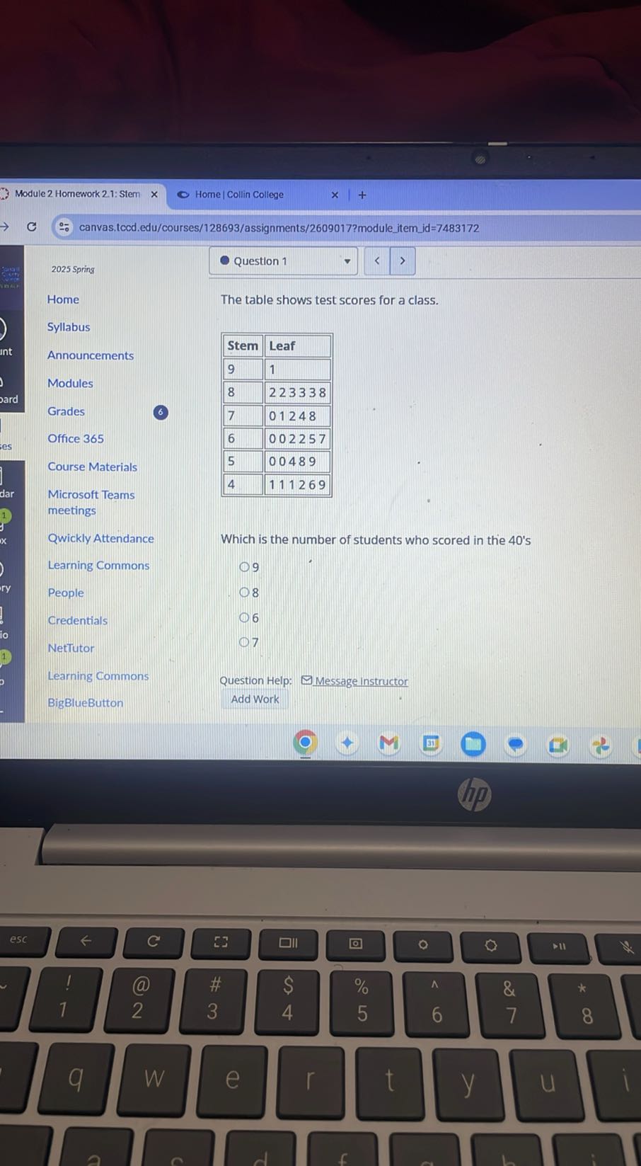 [GET ANSWER] Module 2 Homework 2.1: Stem Home | Collin College canvas ...