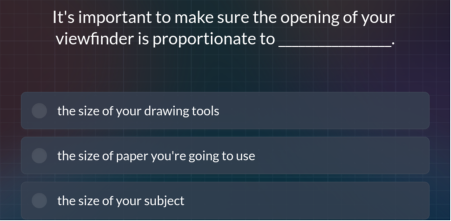 It's important to make sure the opening of your viewfinder is ...