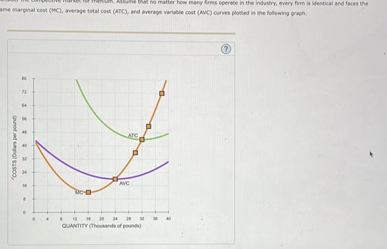 ame marginal cost mc average total cost atc and average variable cost ... ame marginal cost mc average total cost atc and average variable cost ...