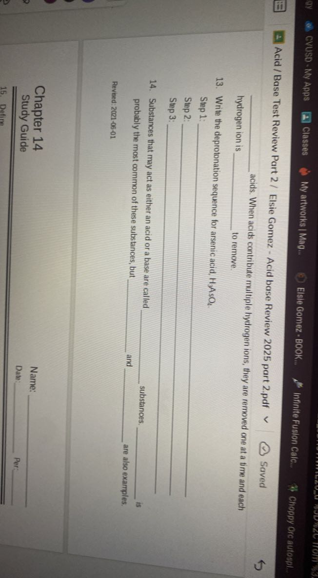 CVUSD - Ny Apps Classes My artworks | Mag... Elsie Gomez - BOOK Infinite Fusion Calc.... Choppy ...