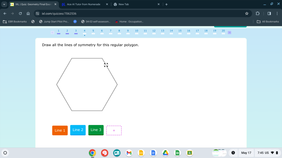 SOLVED: |XL | Quiz: Geometry Final Exan Ace Al Tutor from Numerade New ...