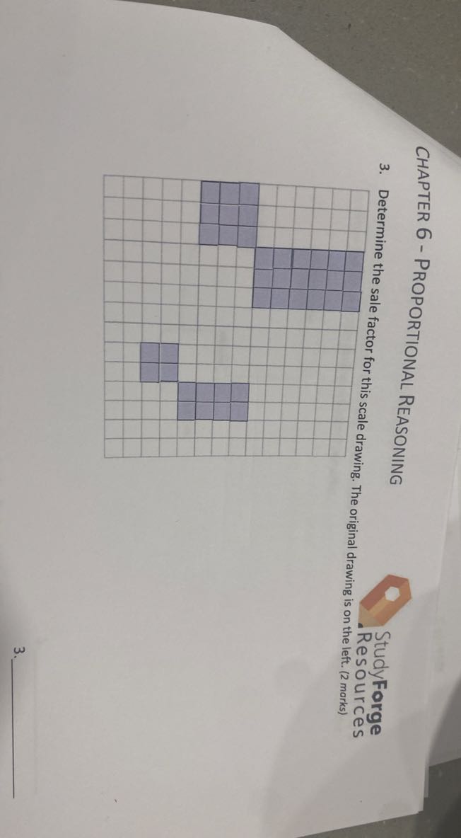 CHAPTER 6 - PROPORTIONAL REASONING 3. Determine the sale factor for ...