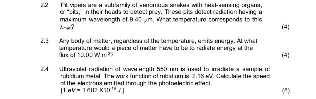 2.2 Pit vipers are a subfamily of venomous snakes with heat-sensing ...