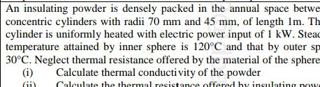 An insulating powder is densely packed in the annual space betwe ...
